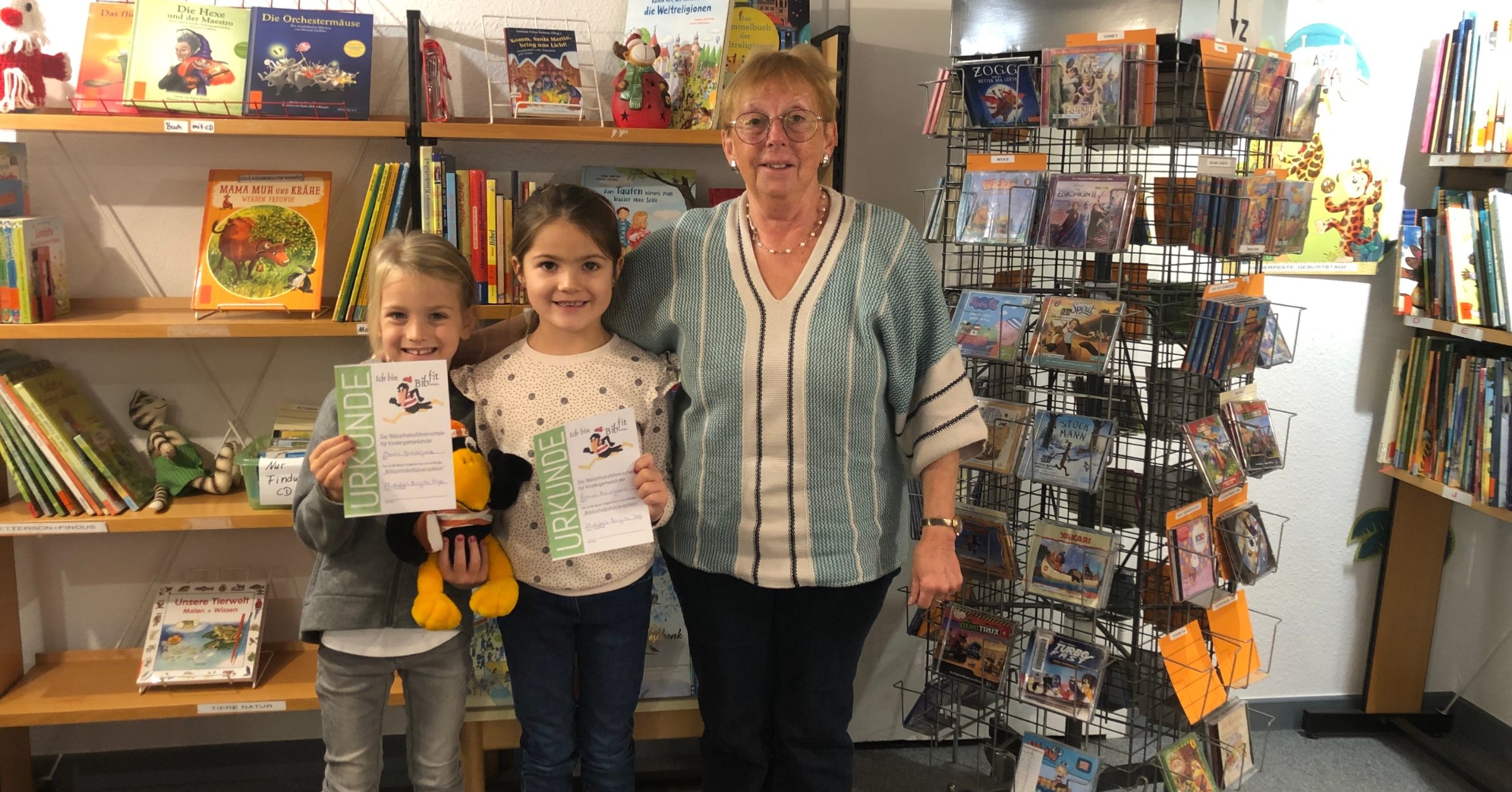 Bib-Fit Führerschein für "Kleine Insel" | Öffentliche Bücherei Einhausen