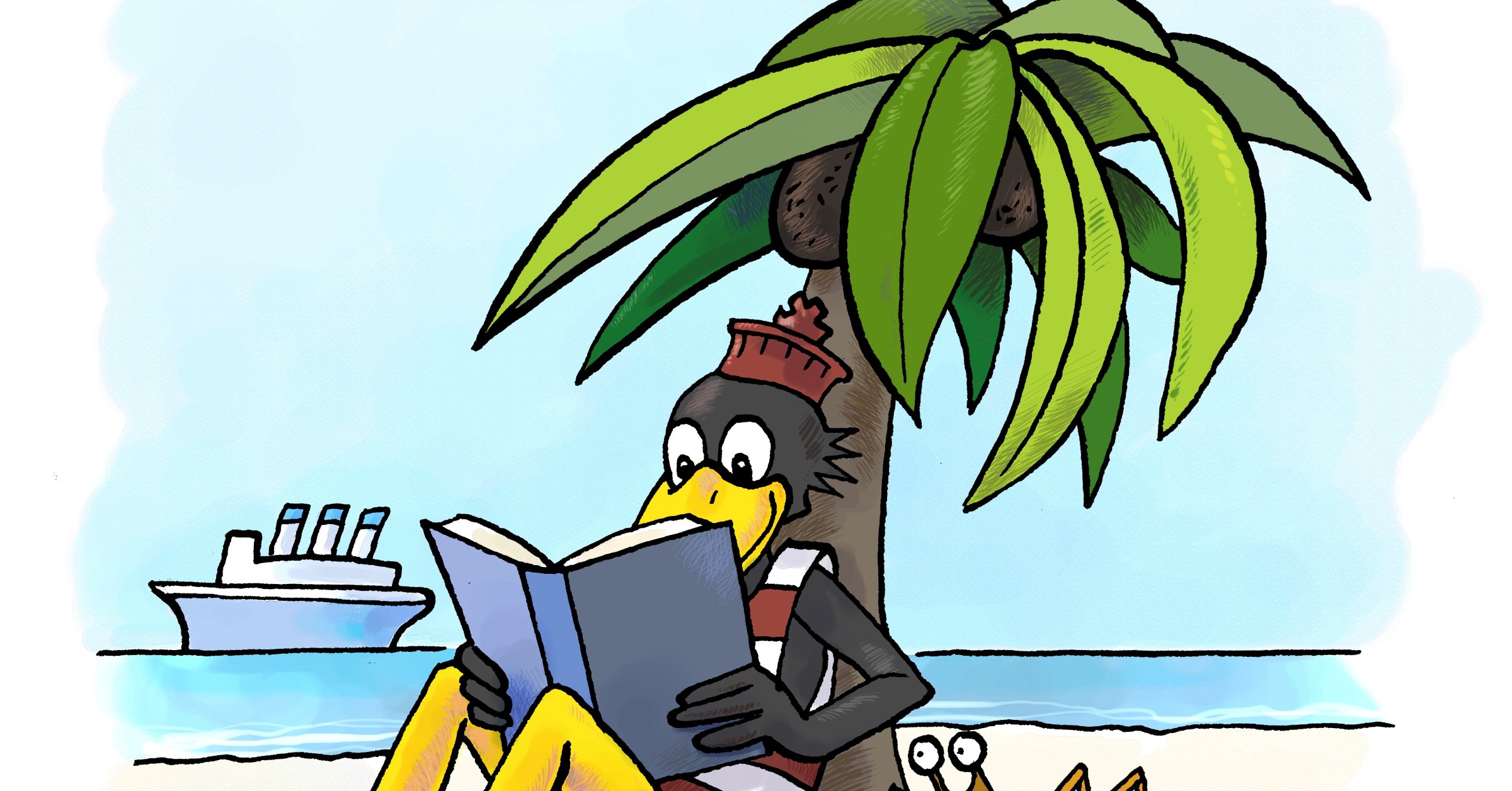 Marabu Fridolin in Aktion Fachstelle Büchereiarbeit im Bistum Mainz