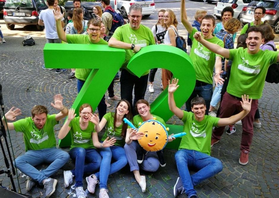 BDKJ , 72-Stunden-Aktion, die größte Jugendsozialaktion Deutschlands | Stiftung JugendRaum