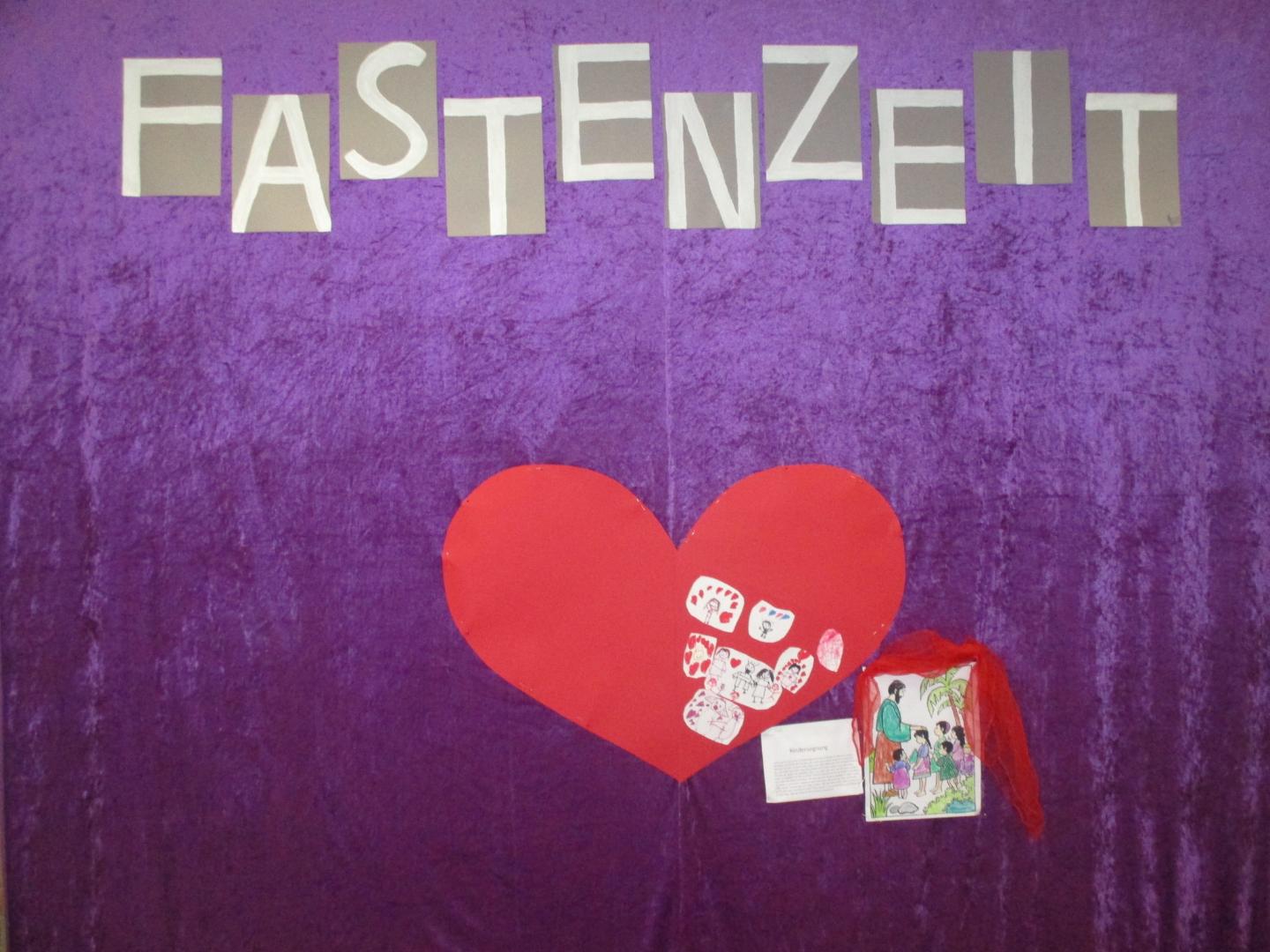 Fastenzeit 2020 in unserer Kita: Wir achten aufeinander und hören auf ...