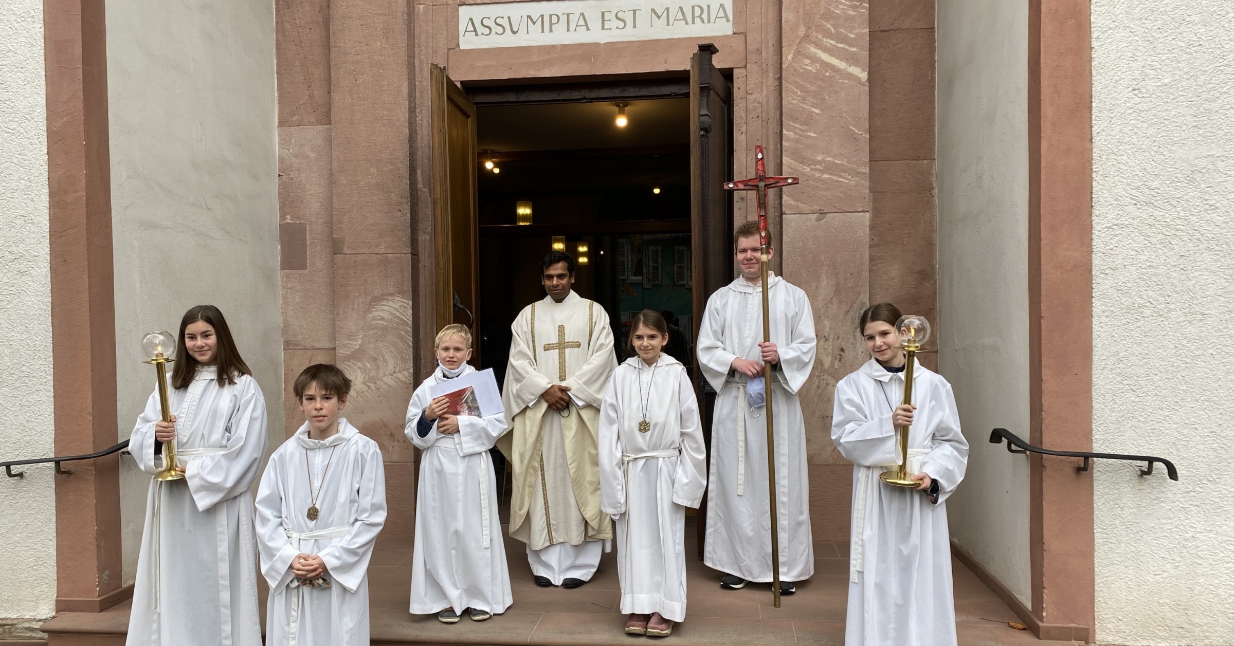 Messdienereinführung 2020 Pfarrei Birkenau
