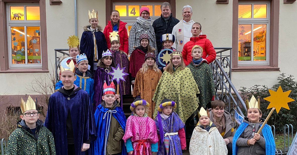 Die Sternsinger sind zurück! Pfarrei St. Sophia Erbach