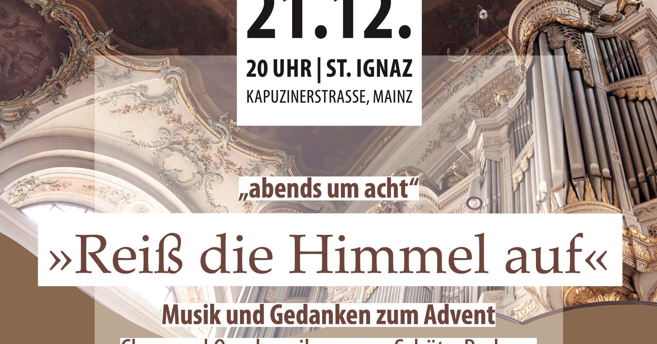 "Reiß die Himmel auf" - abends um acht am 21. Dezember 2022 | Pfarrei ...