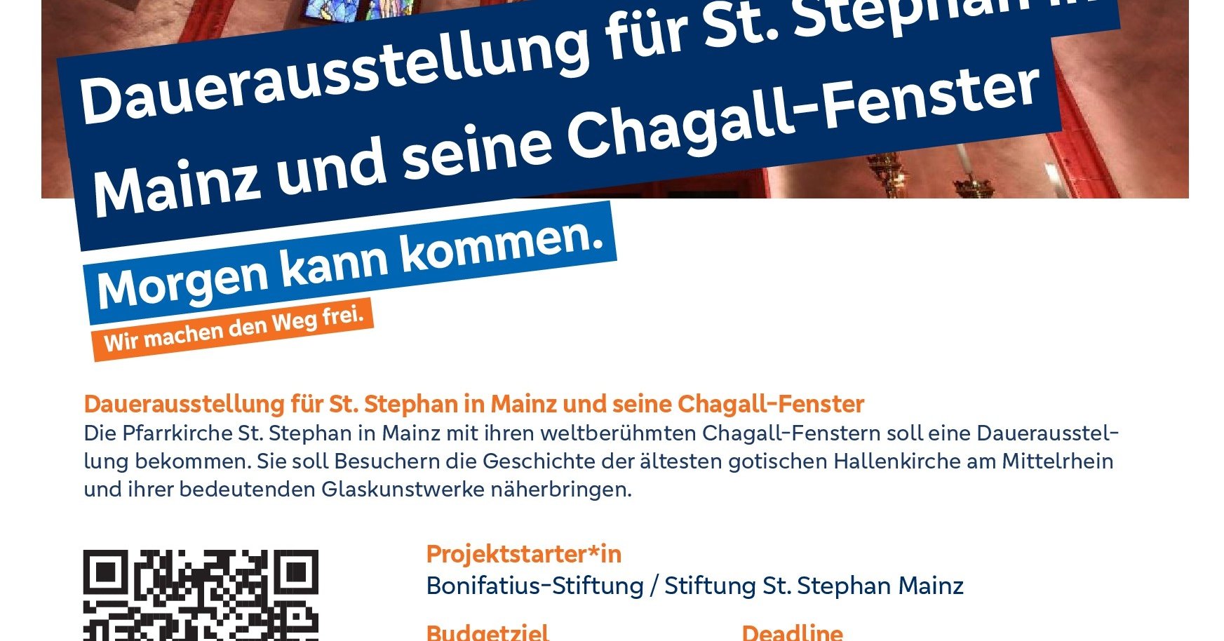 Crowdfundingprojekt für Dauerausstellung in St. Stephan Pfarrei St ...