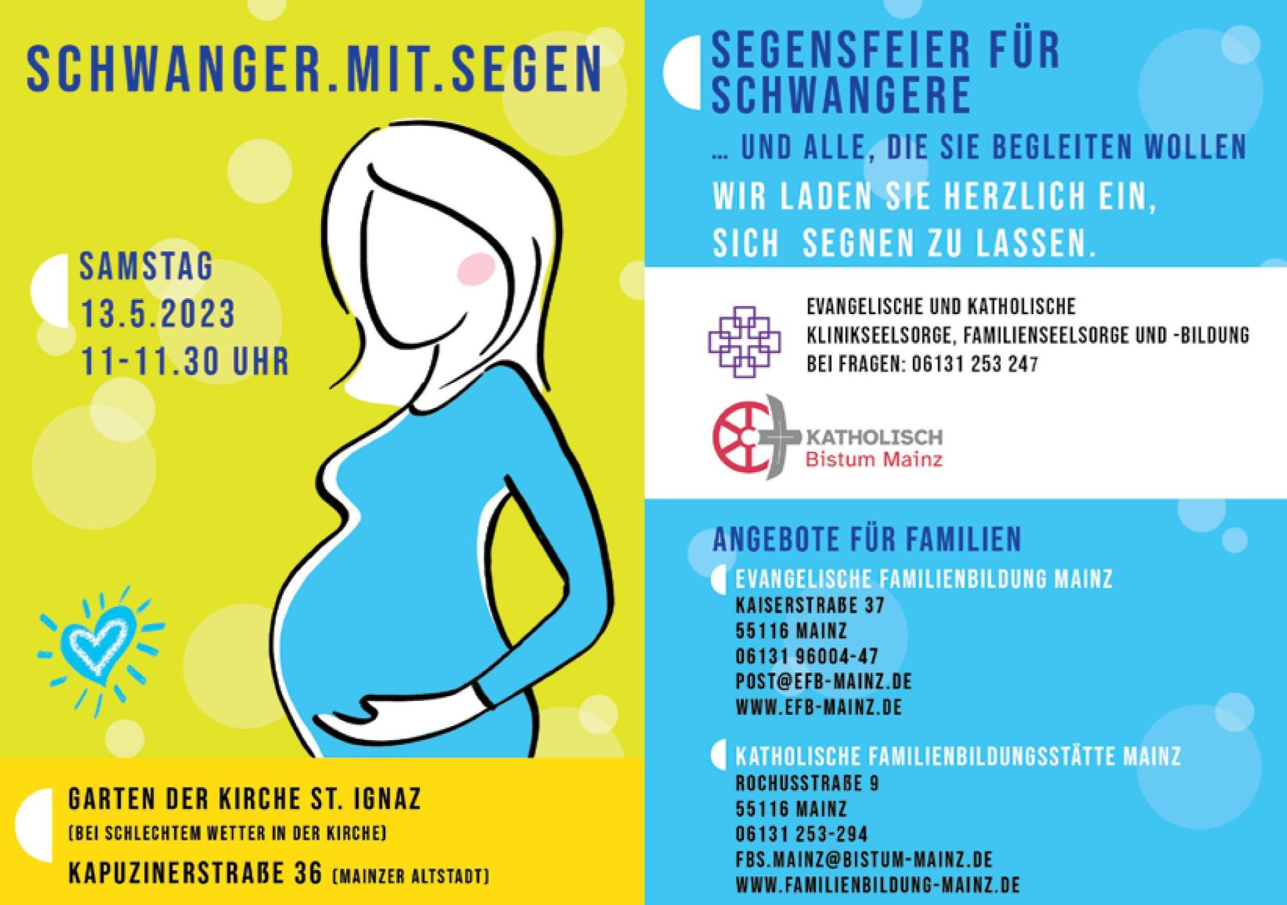 Schwanger.Mit.Segen Pfarrei St. Stephan Mainz