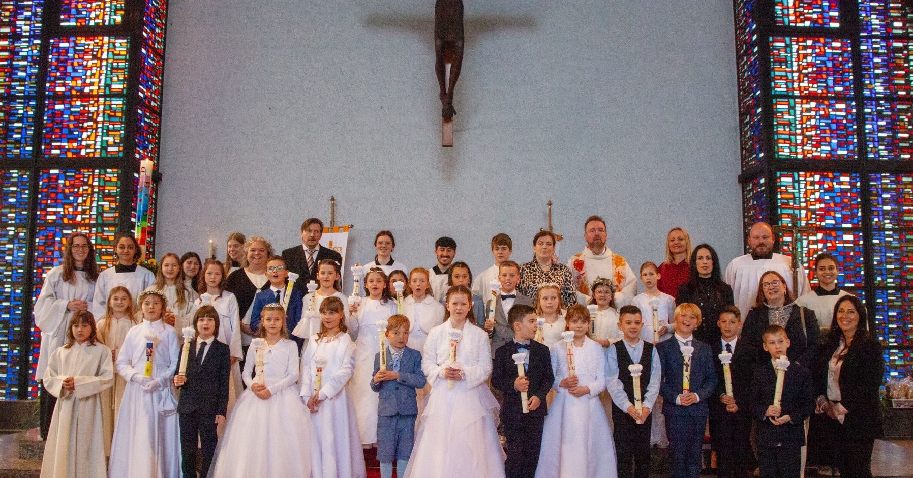 Erstkommunion 2024 Pfarrei St. Johannes der Täufer Weiterstadt