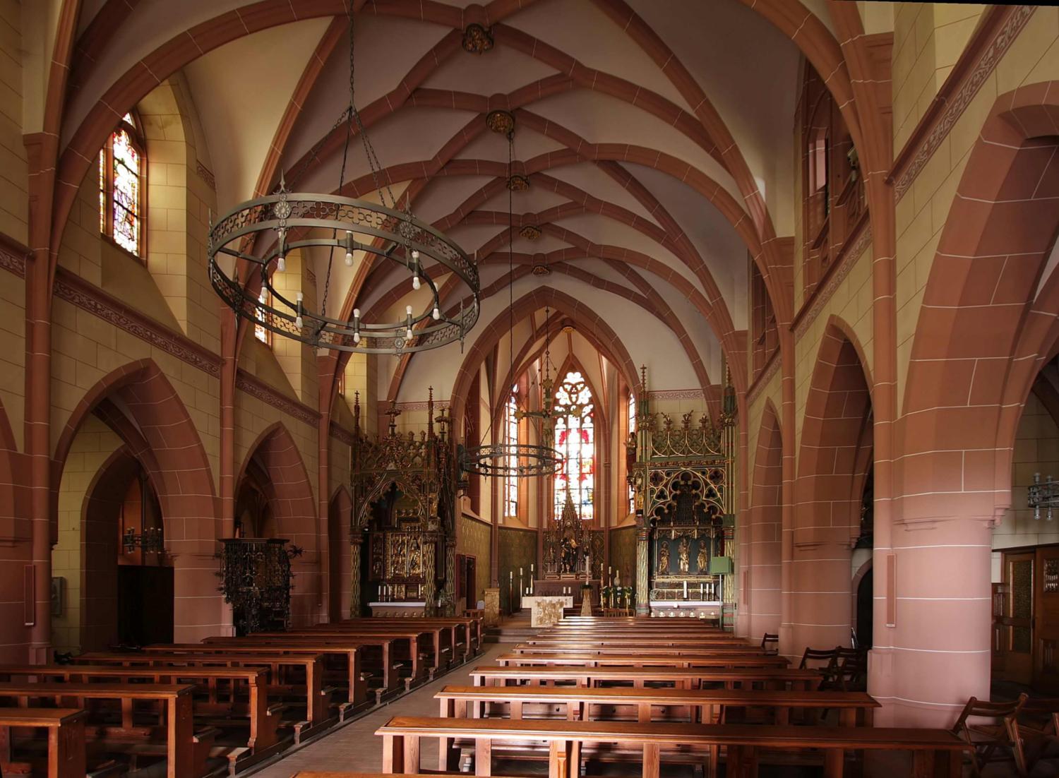 Das Innere Binger St. Rochusbruderschaft 1754