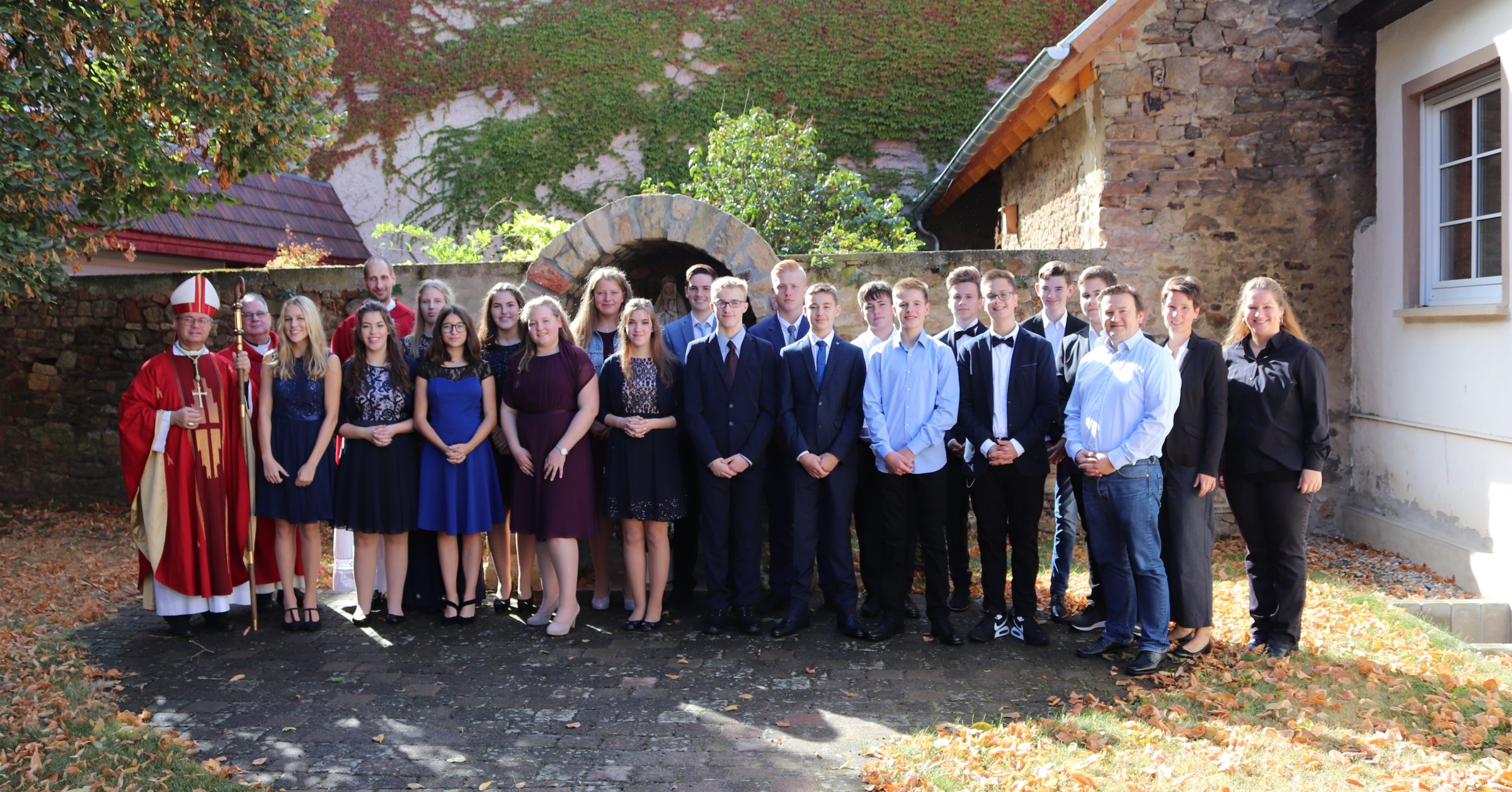 Firmung in Erbes-Büdesheim Pfarrgruppe