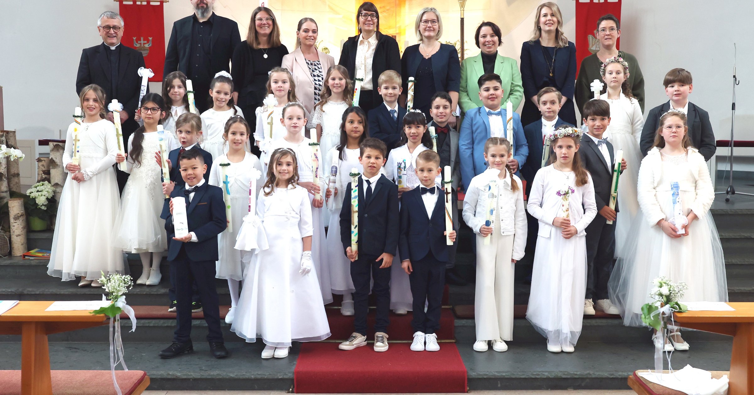 Erste Heilige Kommunion Maria Himmelskron Pfarrgruppe