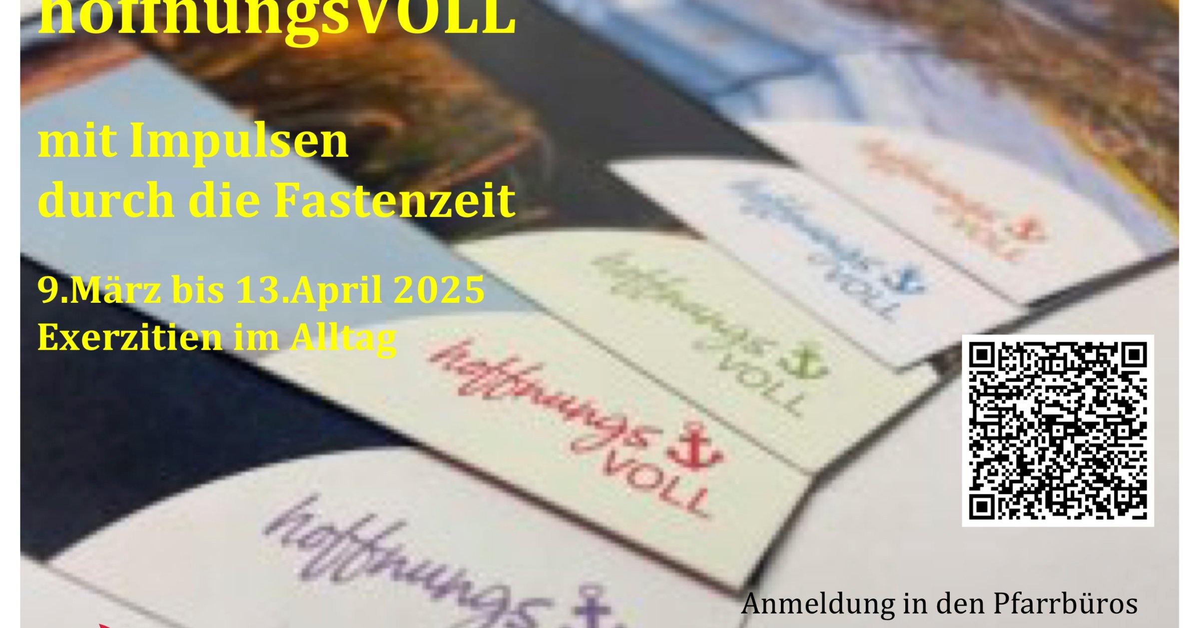 HoffnungsVOLL ein Weg durch die Fastenzeit Pfarrgruppe