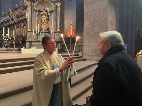 Mariä Lichtmess und Blasiussegen Pfarrgruppe Dom St. Peter