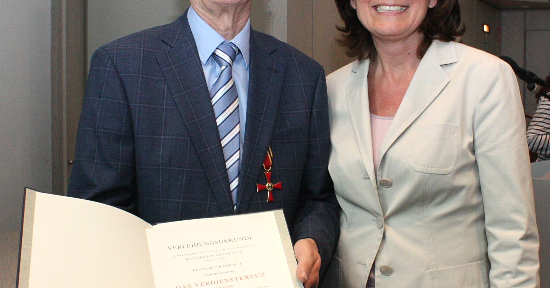 Bundesverdienstkreuz für Peter Boppert | Pressestelle Bistum Mainz