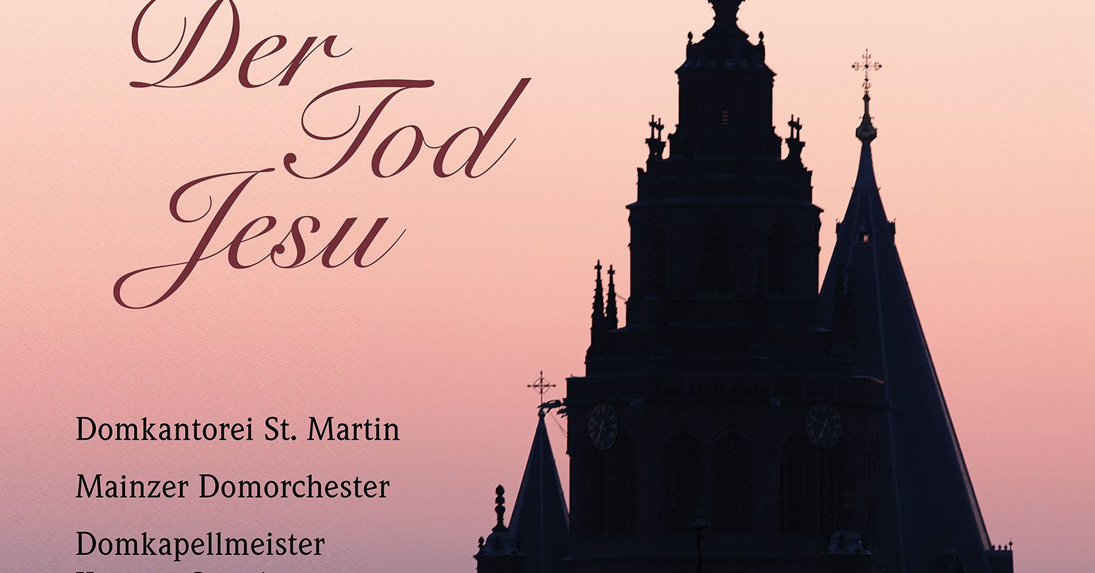 Neue CD „Der Tod Jesu“ erschienen | Pressestelle Bistum Mainz