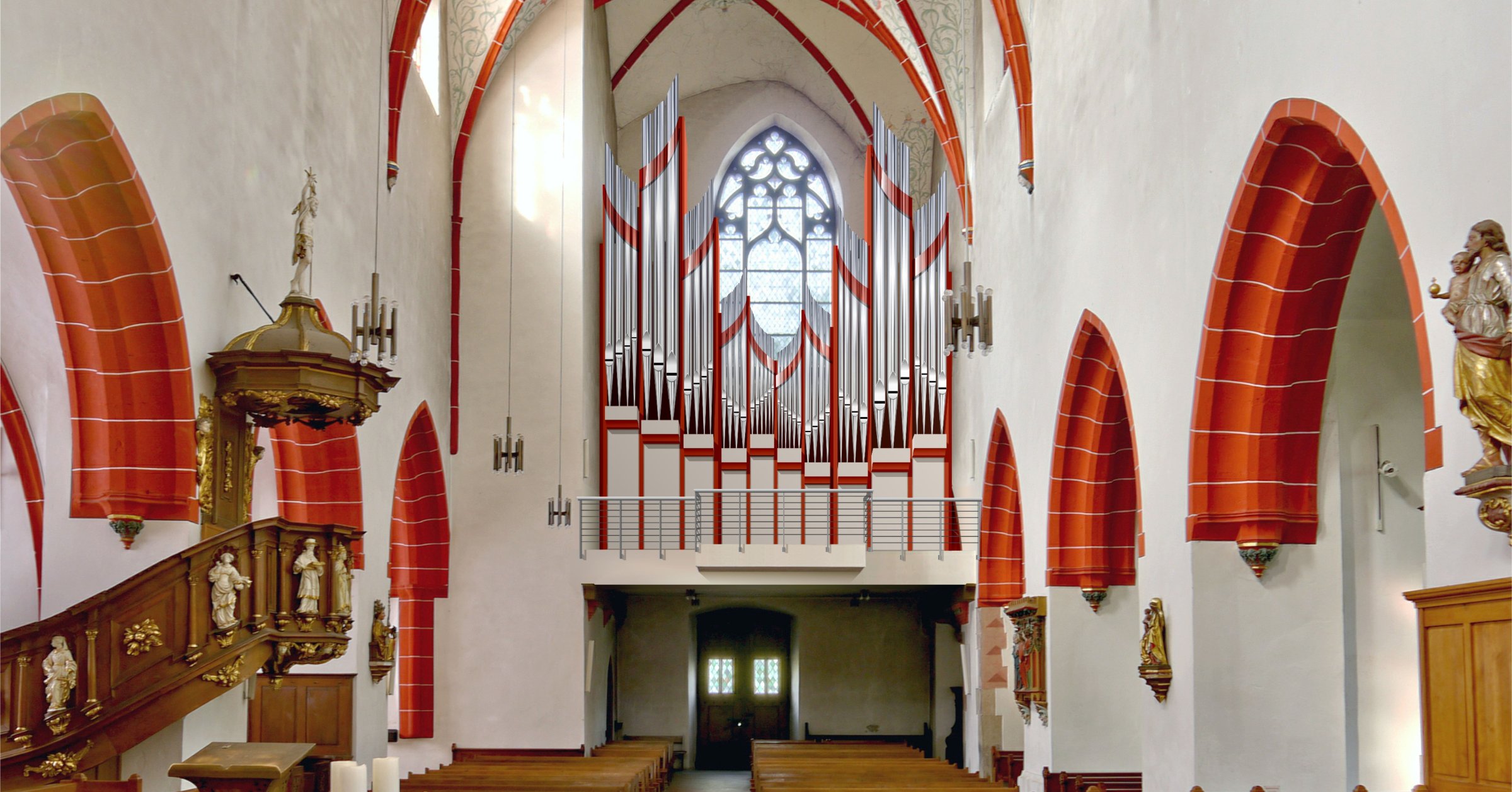 Die neue Hildegardis-Orgel - Vielen Dank für Ihre Unterstützung ...