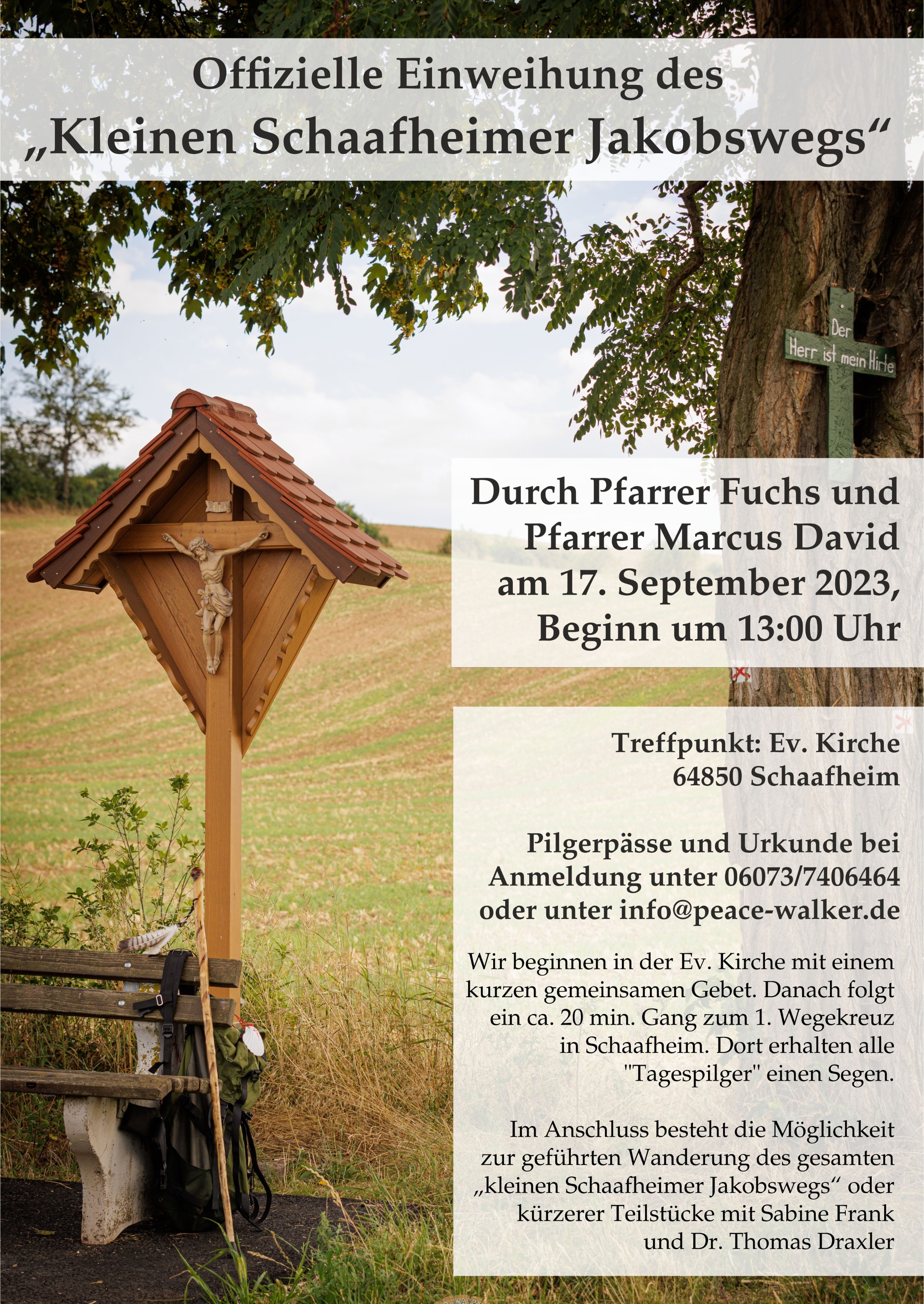 Kleiner Schaafheimer Jakobsweg | Pfarrei St. Christophorus, Dieburger Land