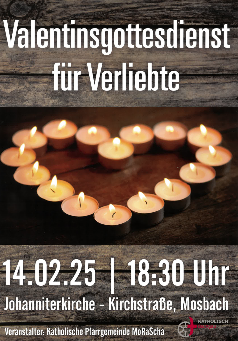Valentinsgottesdienst für Liebende | Pfarrei St. Christophorus ...