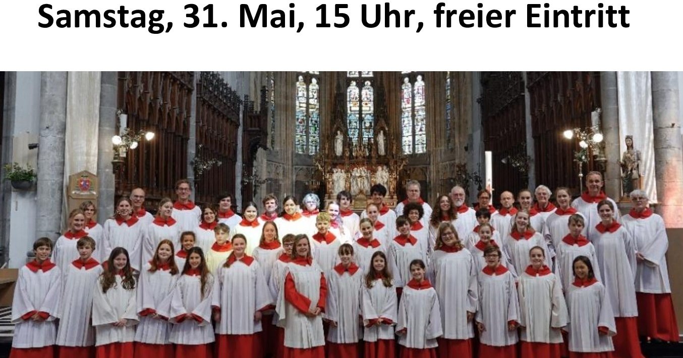 Der Kathedrale Koor Utrecht (KKU) mit Dirigentin Sanne Nieuwenhuijsen ...