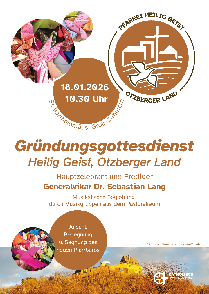 Gründungsgottesdienst Pfarrei Heilig Geist, Otzberger Land | Pfarrei ...